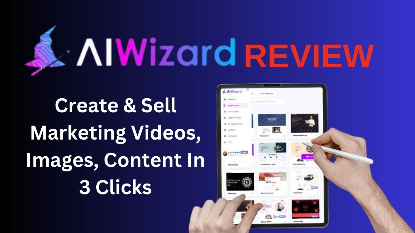 AI Wizard review - Websites, Video, Graphic, Writer (All-in-One AI App)
